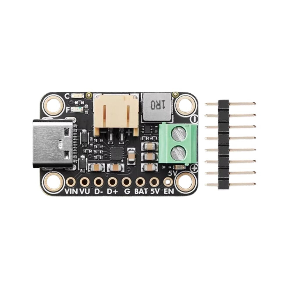 6106 BQ25185 USB Solar Charger with 5V Boost Board, Lithium Battery ...