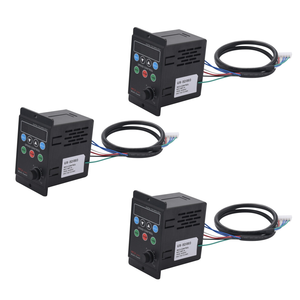 3X Ux-52 Digital Display Motor Speed Controller Motor Governor Soft ...