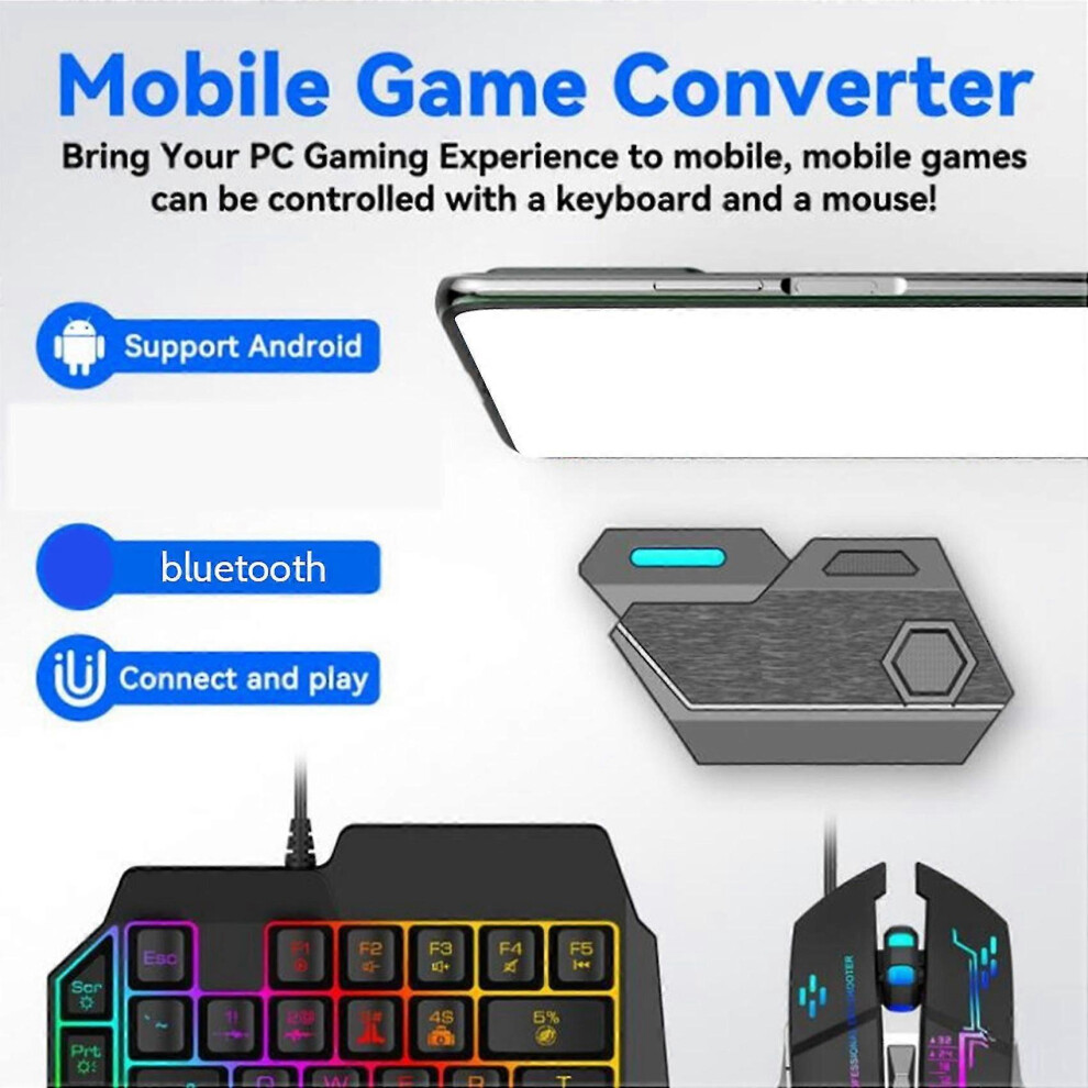 Gamepad Mobile for PUBG Controller Gaming Keyboard Mouse Converter ...