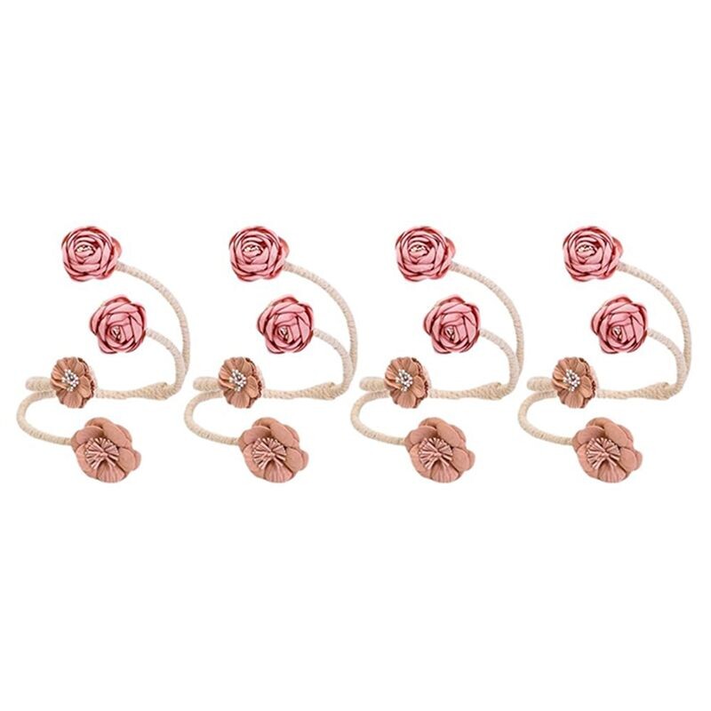 Blomstergardinknytgardinspänne Mångsidigt Vardagsrum Slagfritt Knytrep ...
