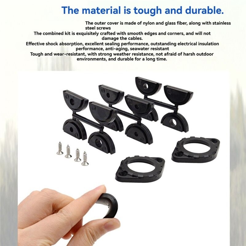 Kayak Wiring Kit Fish Finder Wire Harness Fixed Organizer Fishing Boat ...
