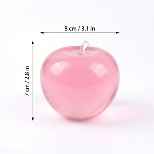 Pomme Rose Squeeze Anti-Stress - Doux Sensoriel Balle Squishy Fidget ...