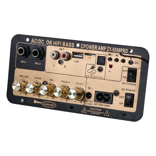 Carte Amplificateur 5.0 avec Amplificateur Audio Optique, Radio FM USB ...