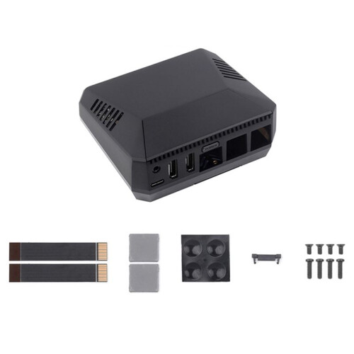 PI5-CASE-ARGON-ONE-M.2 Boîtier Refroidisseur Actif Intégré pour ...