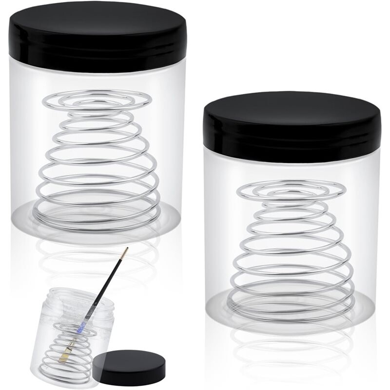 Herramienta Limpiadora de Pinceles - Paquete de 2 Vasos Limpiadores de ...