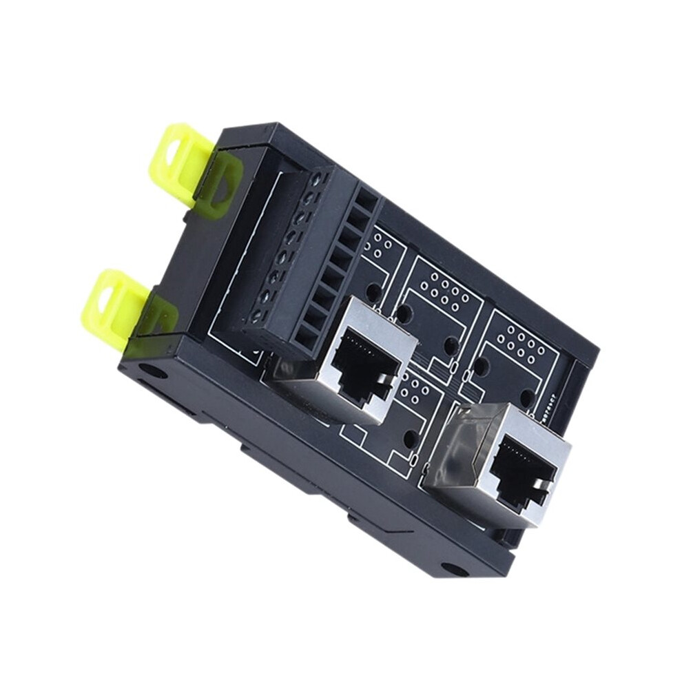 Bornier de Connexion RJ45 pour Montage sur Rail DIN Vers Convertisseur ...