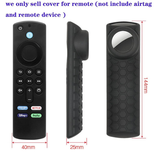 2 Compatible Remote Control Protective Cases Compatible Amazon Fire Tv ...