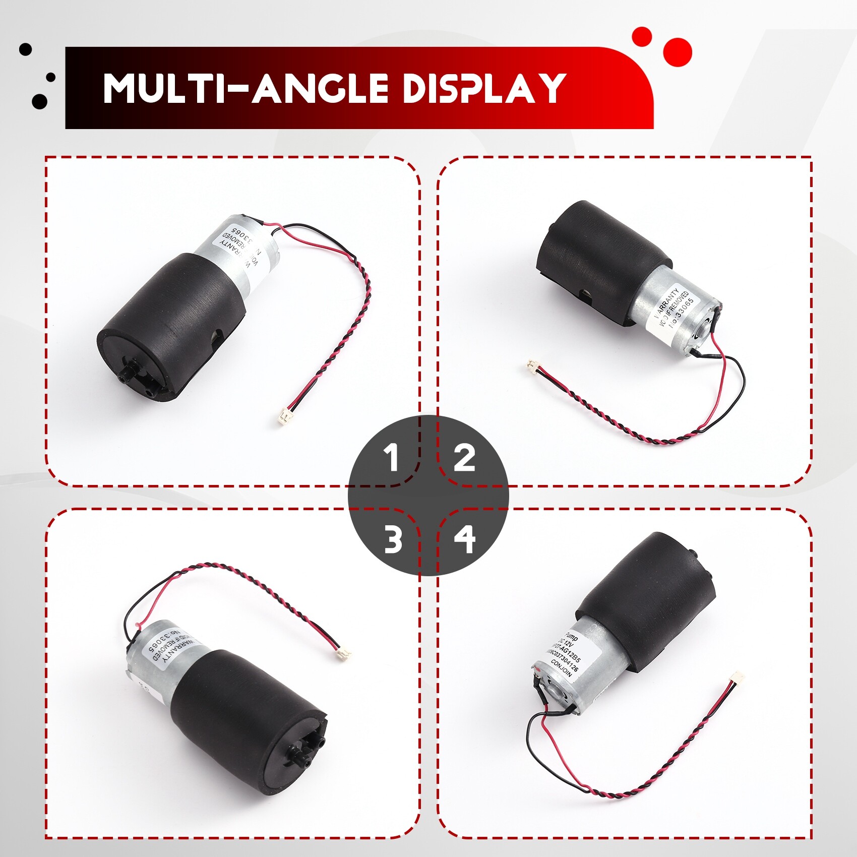 Auto-Empty Dock Water Pump for S8 MaxV Ultra, High-Quality Replacement ...