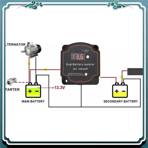 Inspiring Dual Battery Rv Wiring Diagram Photos