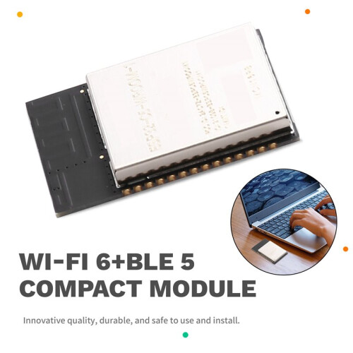 ESP32-C5-WROOM-1 Module 2.4 & 5 GHz Dual-Band Wi-Fi 6+BLE 5 Compact ...