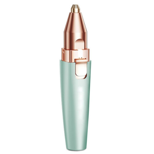 Eyebrow Facial Trimmer: 2 In1 Rechargeable Facial Hair Removal and ...