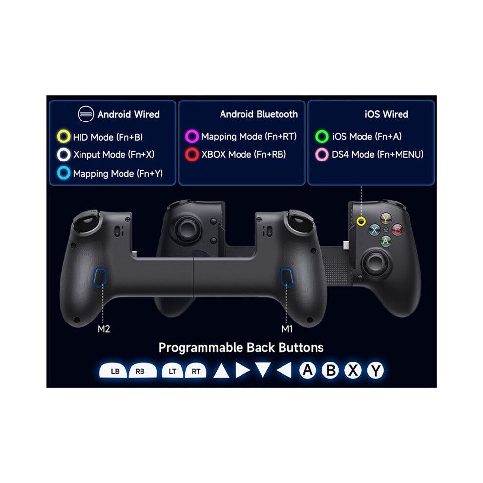 EasySMX M20 Type C Mobile Game Controller for Android Phones Cloud ...