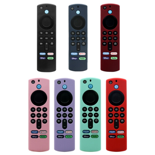 2 Compatible Remote Control Protective Cases Compatible Amazon Fire Tv ...