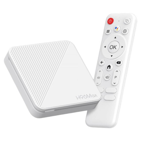 H96 Max H313 Set-Top Box Smart TV Android 14 con telecomando ...