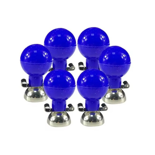 6 Pieces Each Set Reusable EKG ECG Electrodes Chest Suction ECG Bulb ...