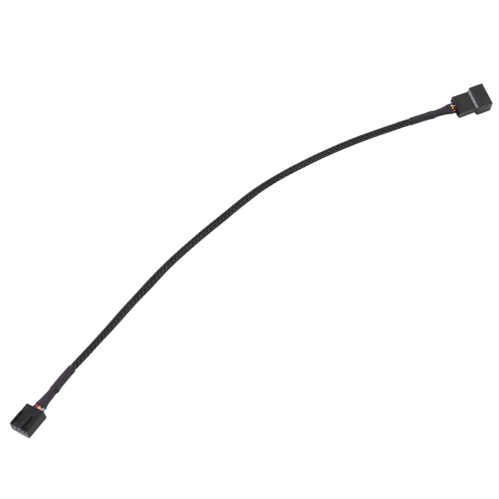 100PCS 4 Pin PWM Fan Extension Power Cable Connector Case Male to ...