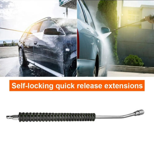 High Pressure Car Jet Washer Nozzle 1/4 Quick Connect Car Cleaning Wand ...