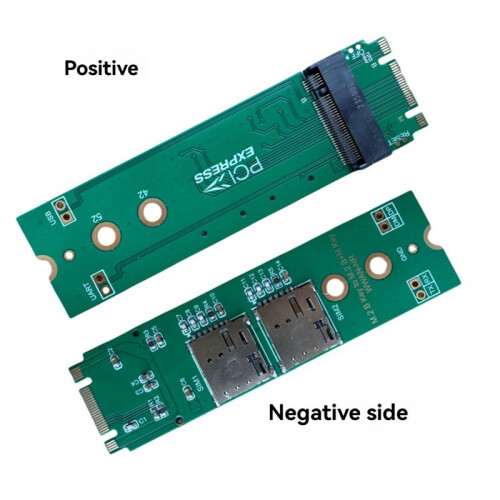 M.2 B+M Key to M.2 B Key 4G 5G Communication Network Card Module ...