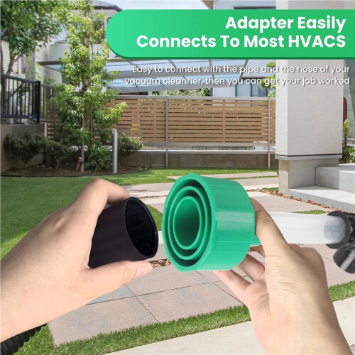 AC Drain Unclogger,HVAC to PVC Pipe AC Drain Cleaner Tool, AC ...
