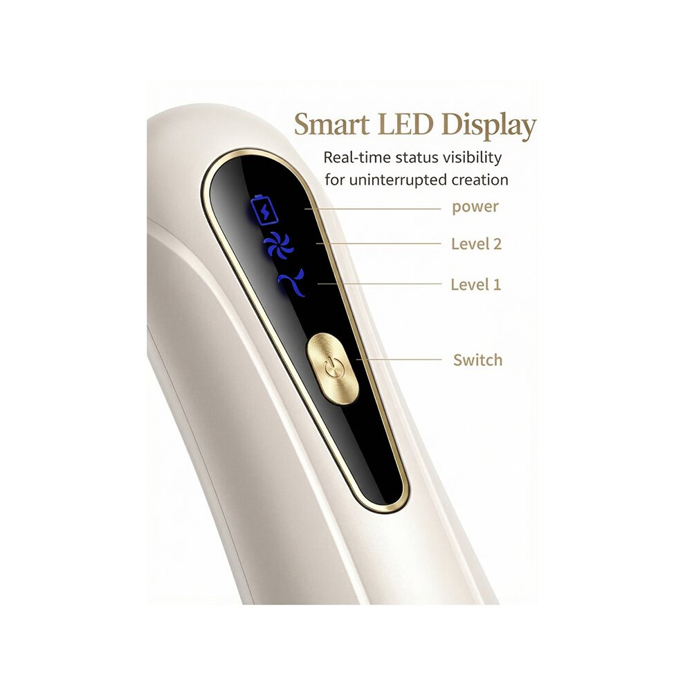 Electric with Display Cordless Diamond Art Tool Ergonomic Pen Grip ...