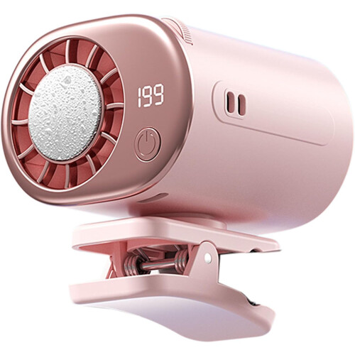 (Pink, -) 2026 Auto Clip-on Klimaanlagen Ventilator, 360 drehbar, 199 ...