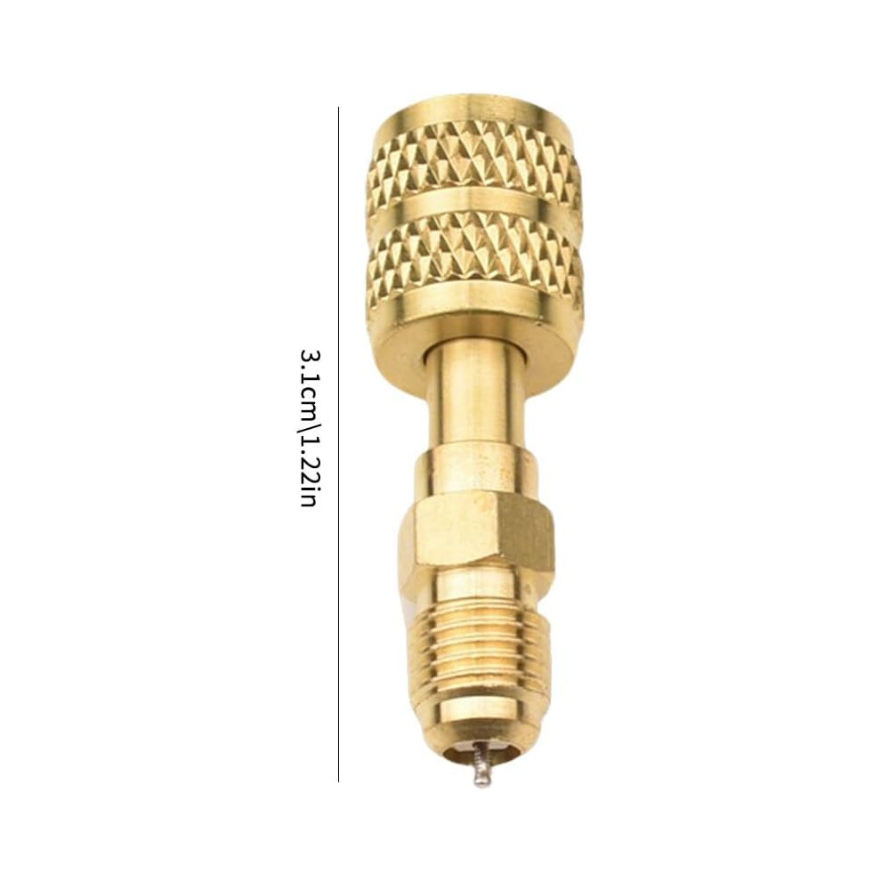 (Golden-R22, 1set) Adattatori R410A mini split, ottone, femmina 5/16 a ...