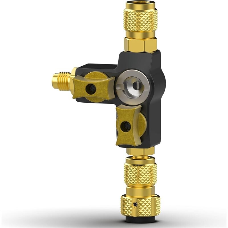 1/4″ Valve Core Removal Tool Dual Valve with Sight Glass- HVAC Valve ...