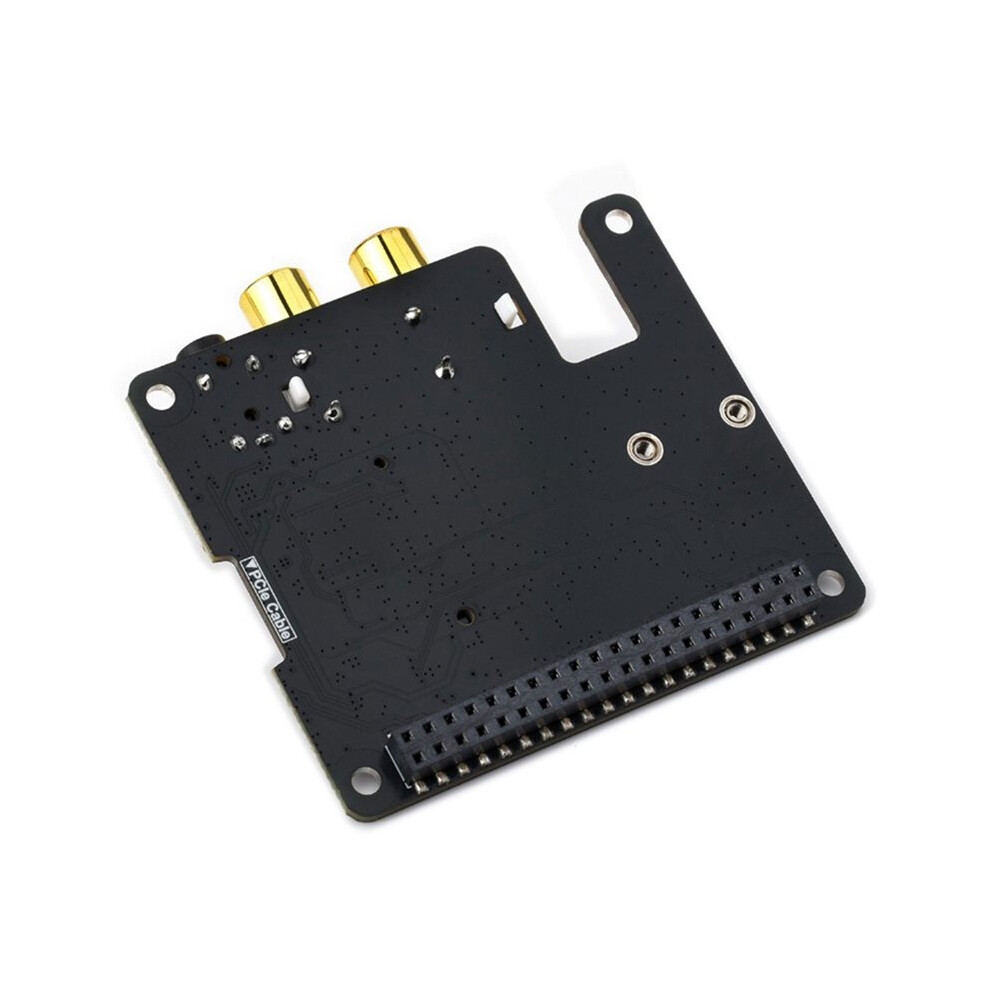 PCIe to M.2 NVMe and I2S Audio Expansion Board for Raspberry Pi NVMe ...