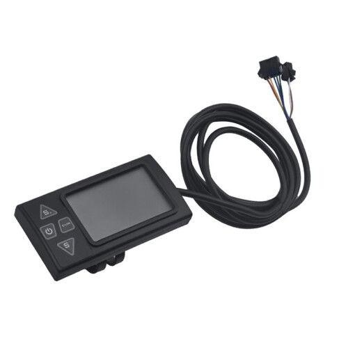 861-SM Electric Bike Meter LCD Display Screen 24V-60V Electric Scooter ...