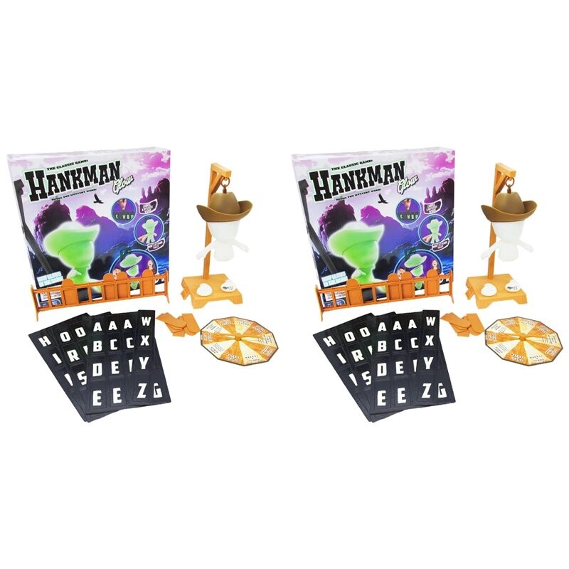 2X Jeux de Société Magnétiques Cowboy Hangman. Mot de Devinette ...
