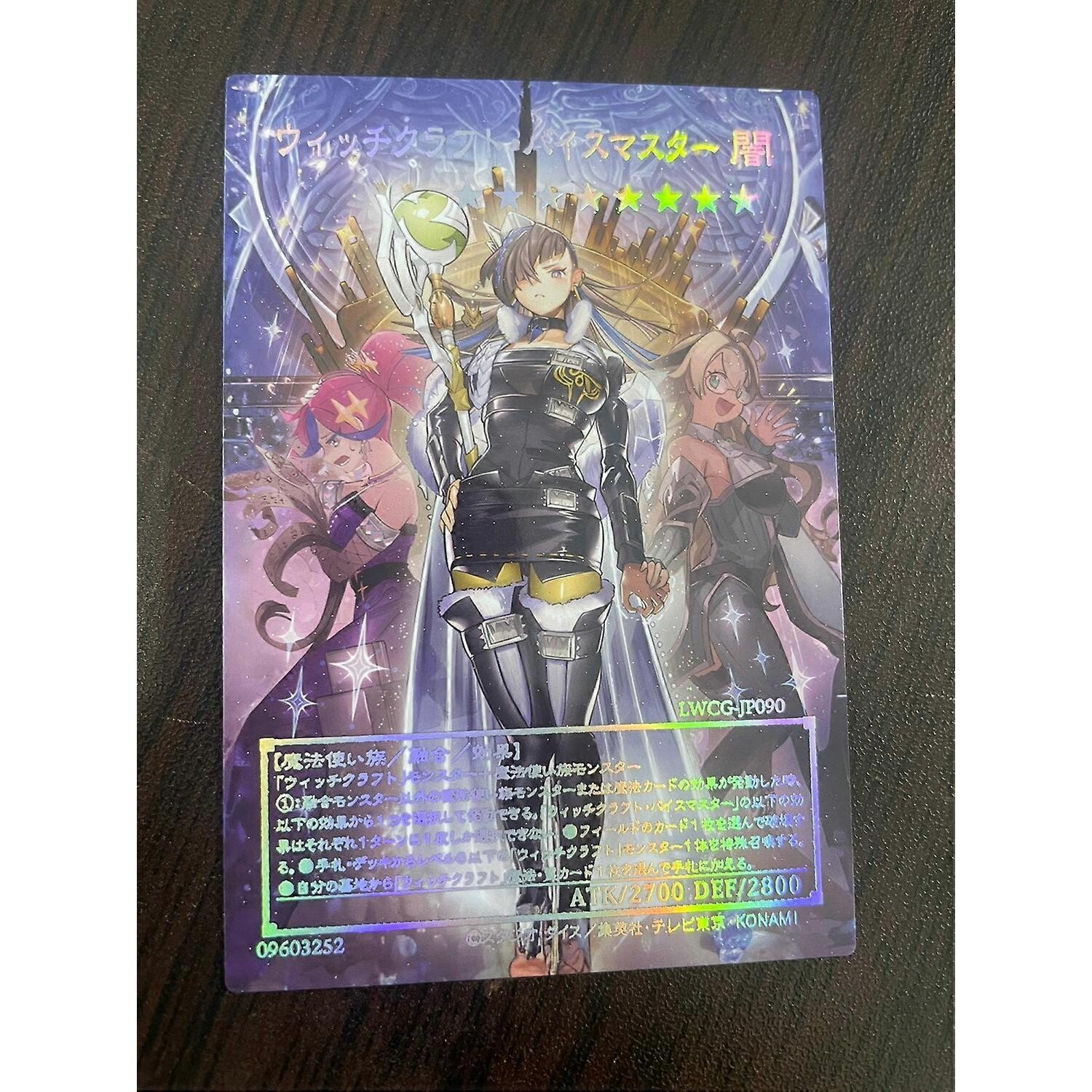 (4-flash card) Yu-Gi-Oh Flash Card Dark Magician Girl Diabellstar The ...