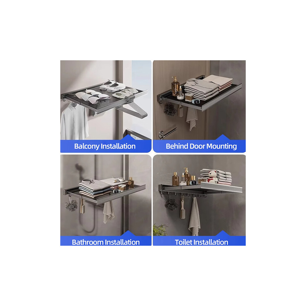 Étendoirs de balcon, filet de séchage rétractable et pliable on OnBuy