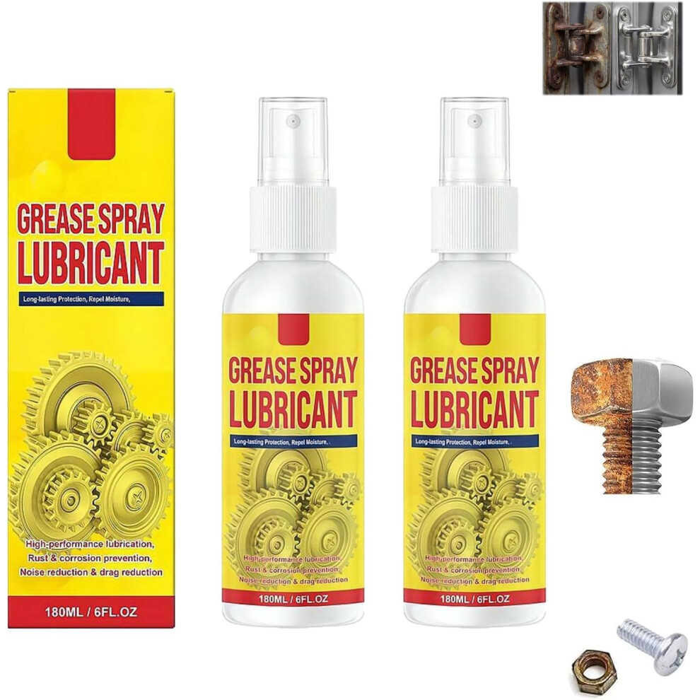 Anti-Rust Lubricant Spray & Rust Remover – 6 oz Multi-purpose for ...