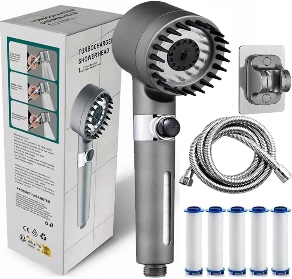 Pommeau Douche Filtrant Drivse 2026, NOUVEAU avec Douchette on OnBuy