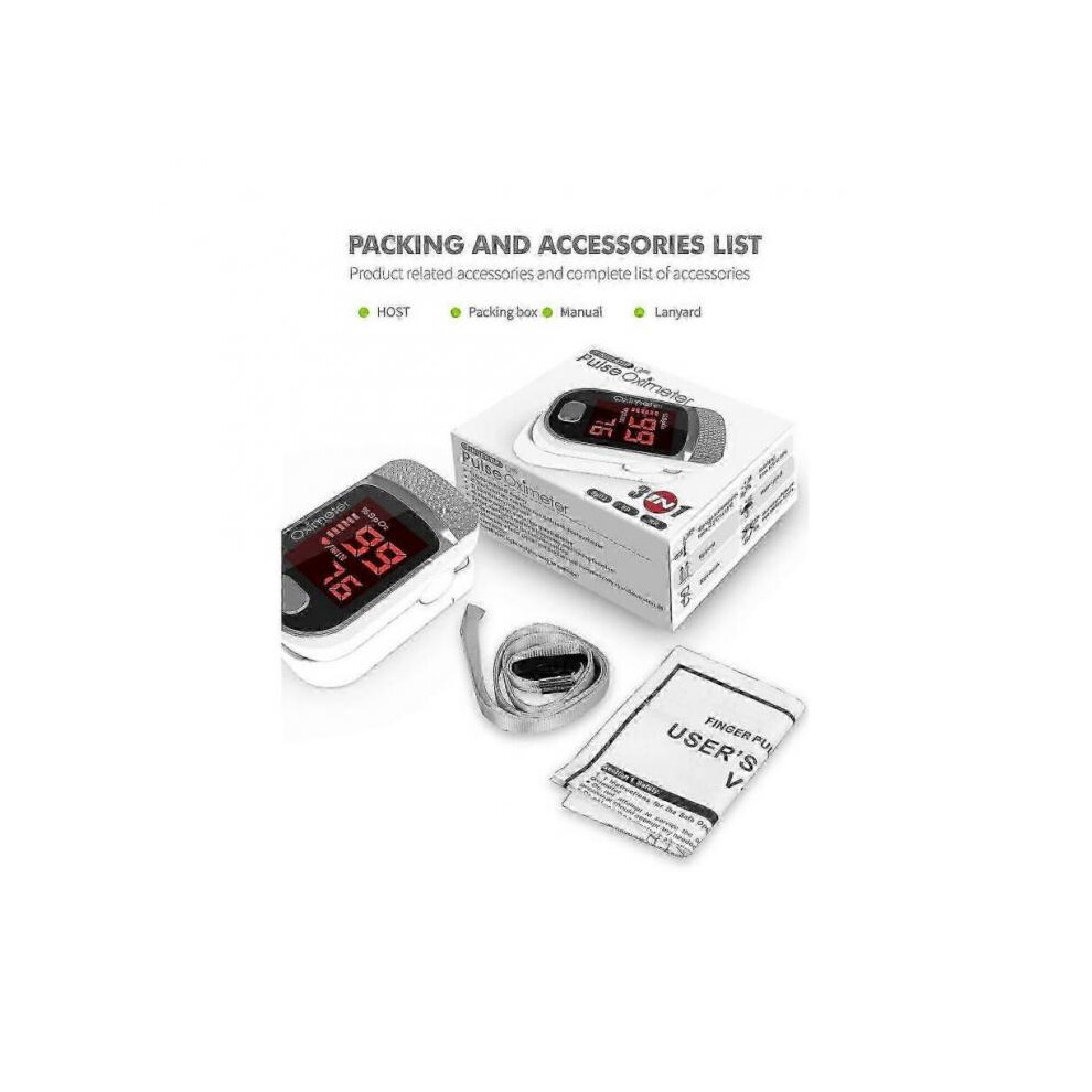 Finger Clip Blood Glucose Monitor Smart Portable Blood Glucose Testing ...