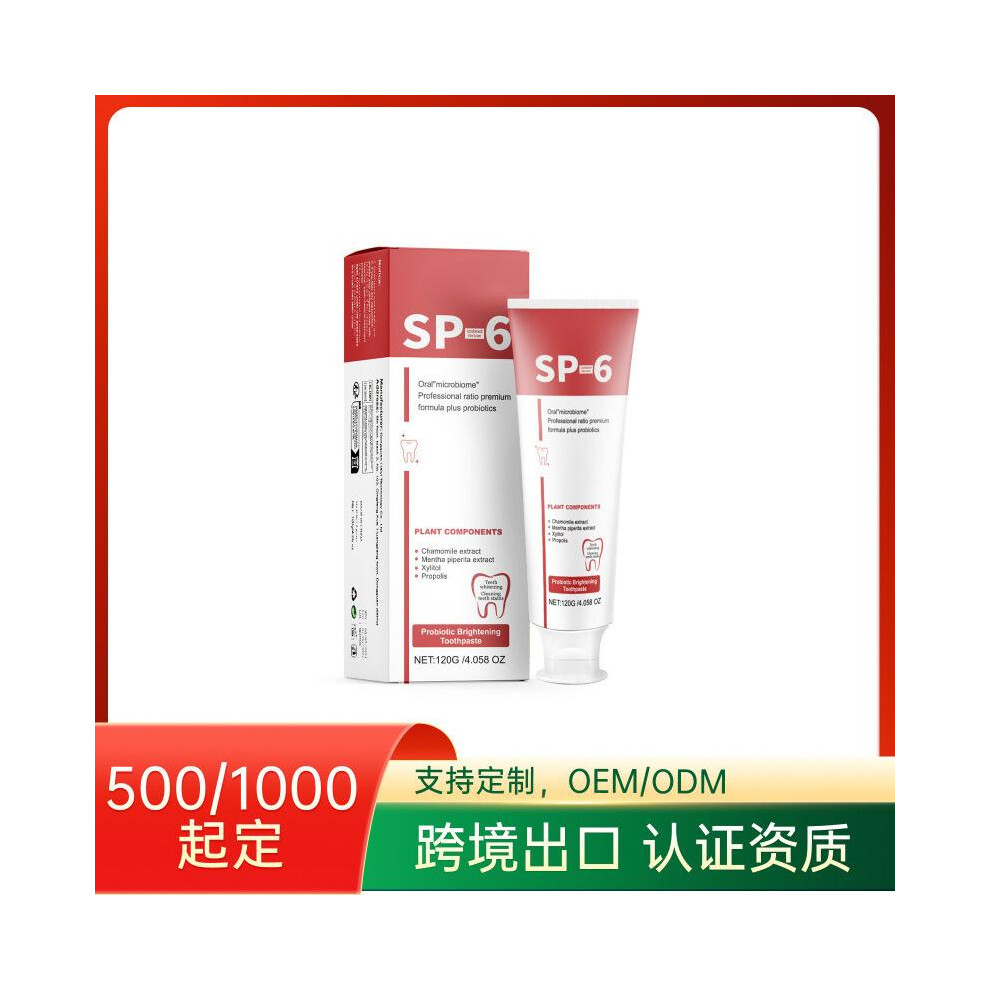 (SP-6-3) Probiotic Toothpaste Deep Clean Teeth Stain Remover Smoke Tar ...