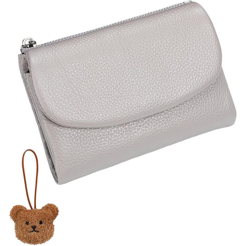 Precious Unisex Pebble Real Leather Wallet - Soft Small RFID Anti Theft ...