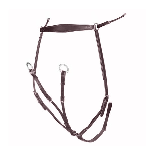 (X Full, Havana) Velociti Lusso Leather Horse Breastplate on OnBuy