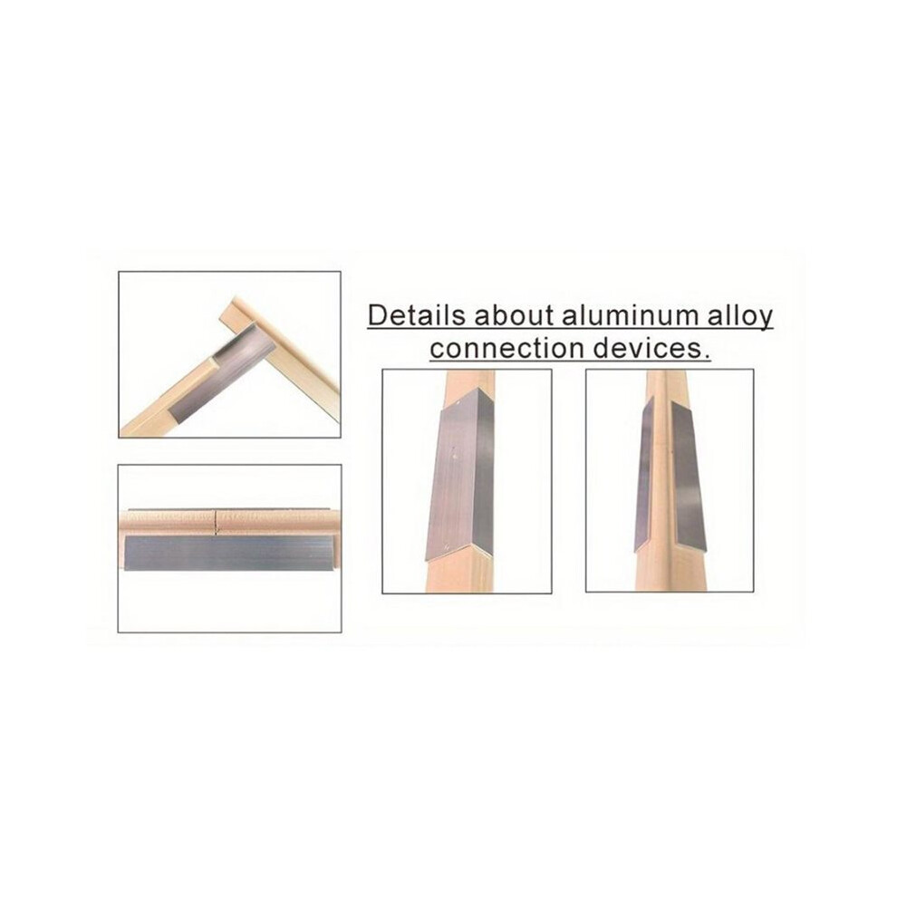 Wood 30cm X 30cm Canvas Frame Kit, Easy DIY Wooden Canvas Stretcher ...