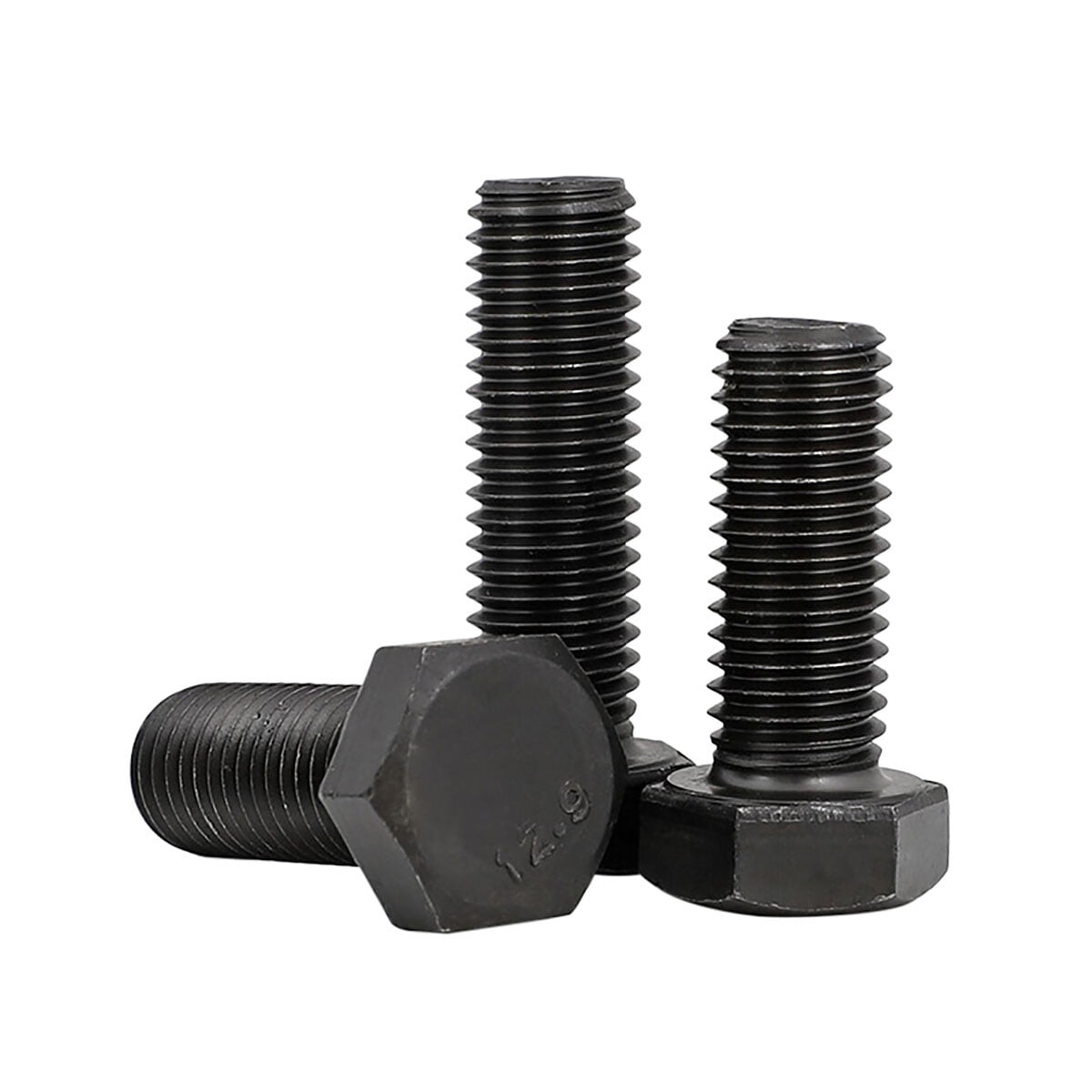 Metric Full Thread Bolt DIN933 Hex Head M6–M16 Grade 12.9 on OnBuy