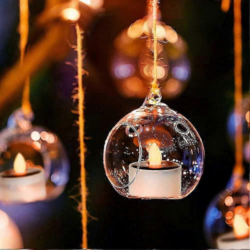 Solar LED Tea Lights - Dusk-to-Dawn Candles for Garden, Camping & Home ...