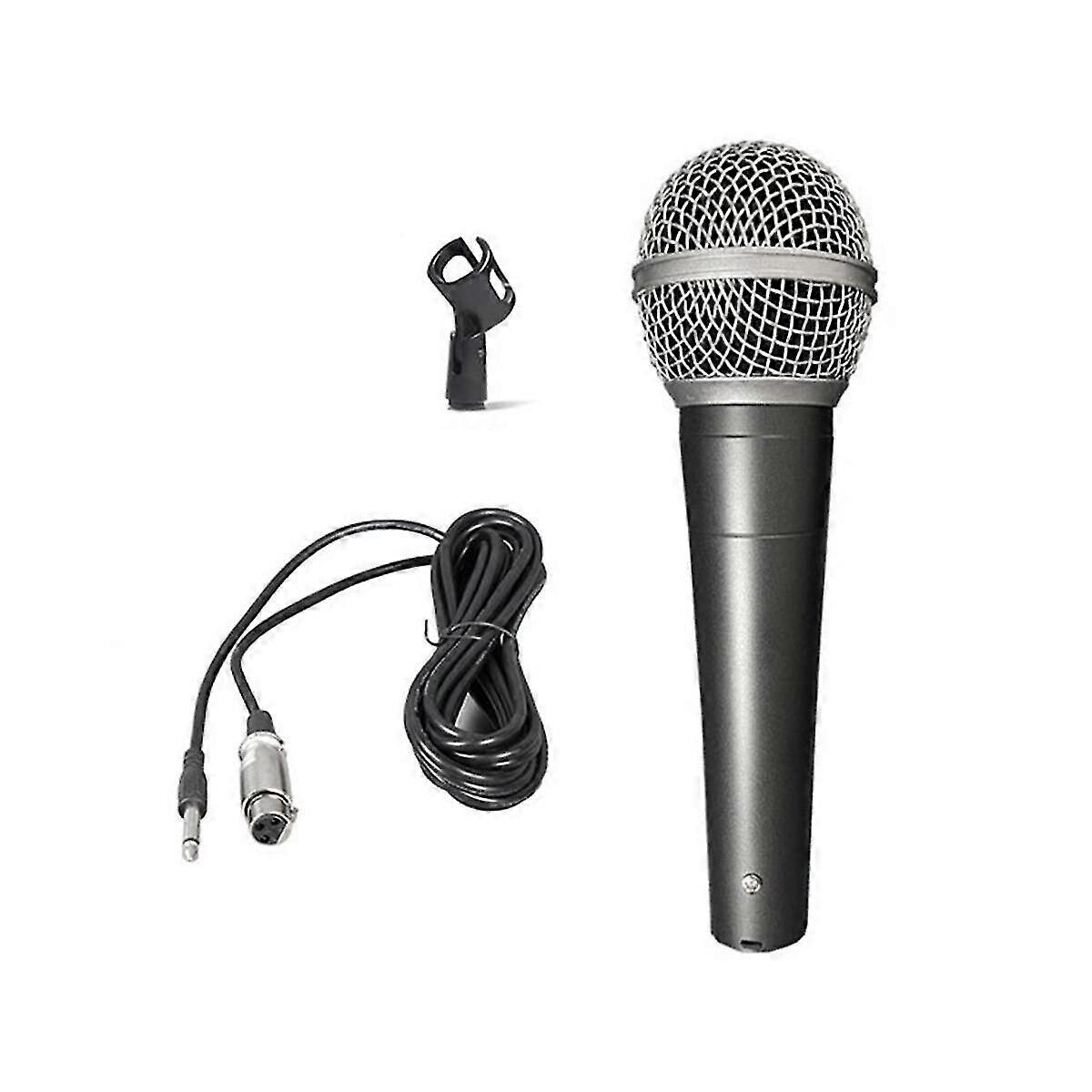 SM58 Dynamic Microphone Professional Vocal Mic Home KTV Stage No Switch ...