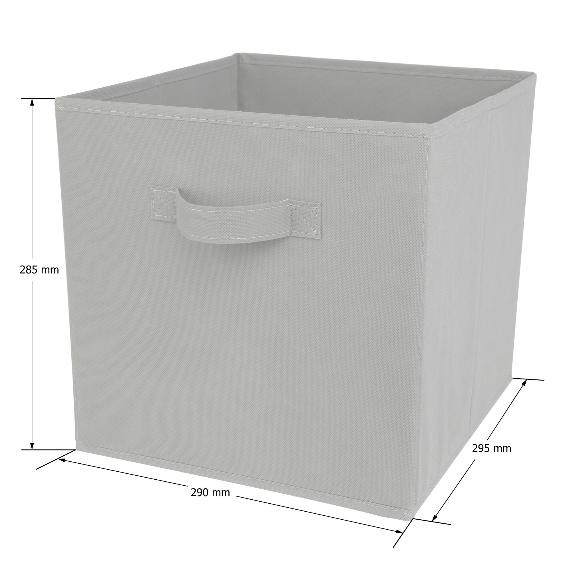 (4 Grey Drawers) Charles Jacobs Grey 8 Cube Open Book Shelf Storage ...