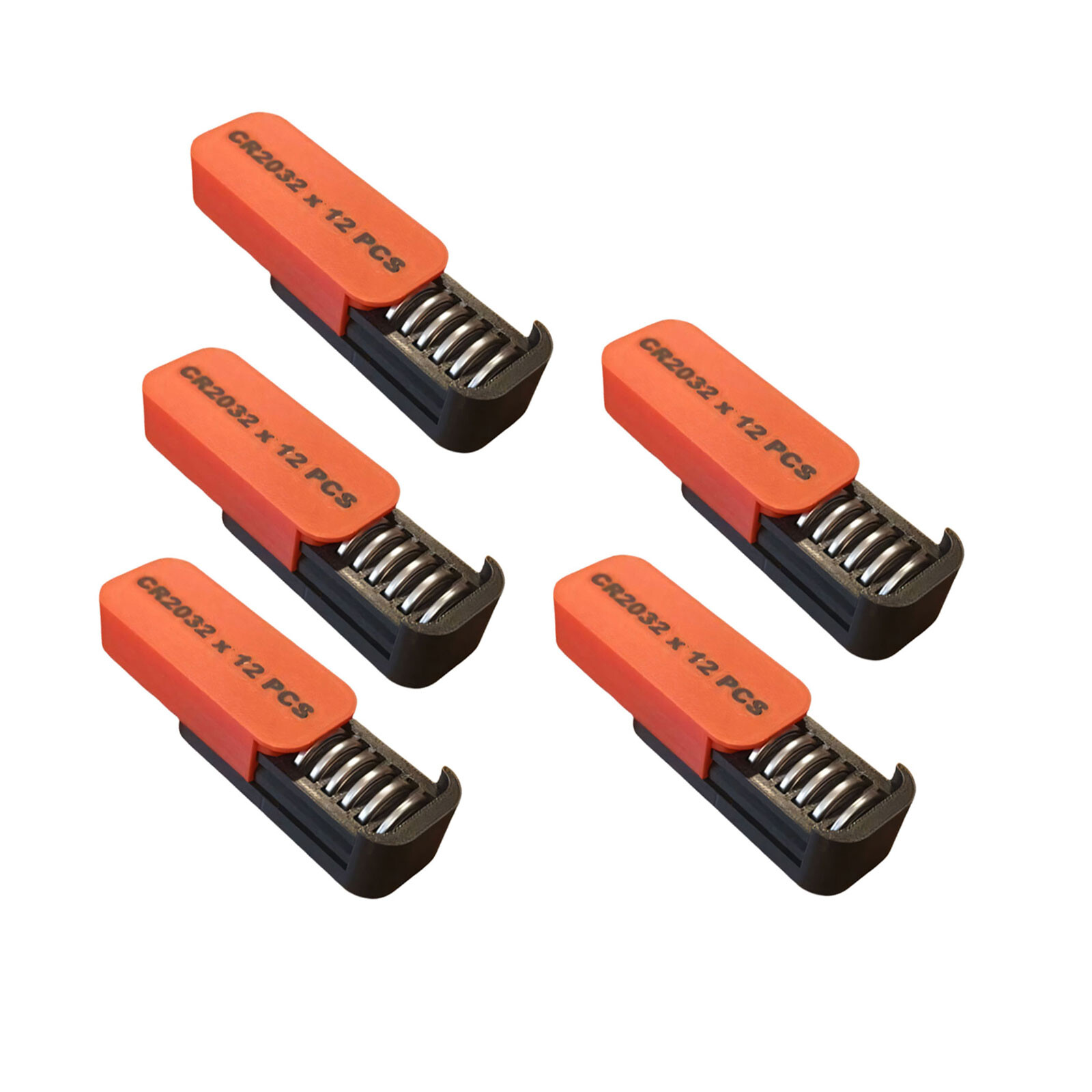 CR2032 Battery Storage Case with Sliding Cover for 12pcs CR2032 Drawer ...