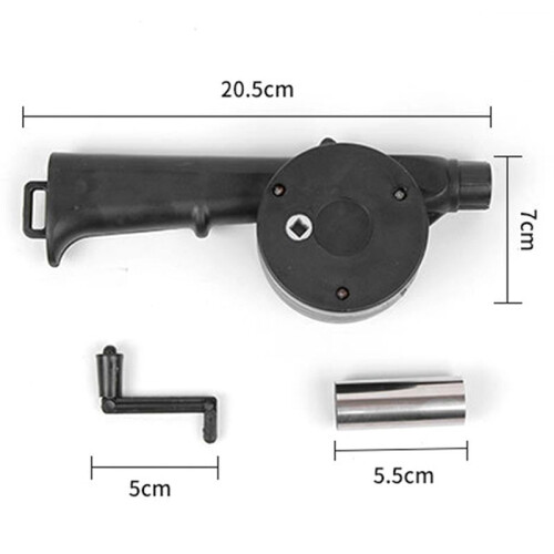 2pcs Hand BBQ Fan Outdoor BBQ Fan Air Blower for Barbecue Picnic Manual ...