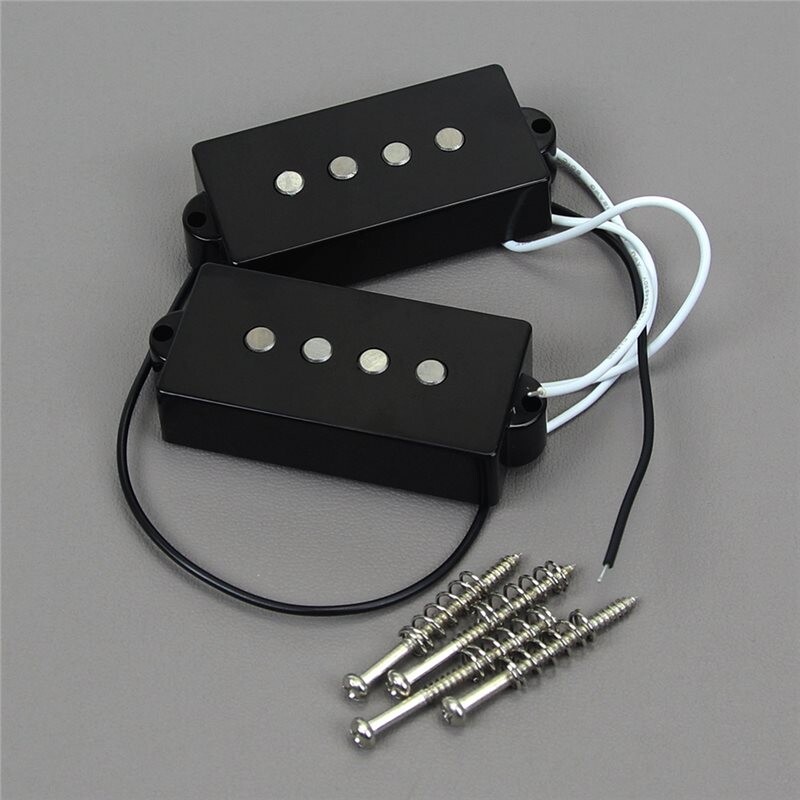 Pb P Bass Pickup Humbucker Pickup for 4 String P Bass Replacement Bass ...