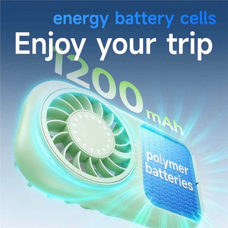 Rechargeable Portable Handheld Fan, Small Personal Battery Powered ...