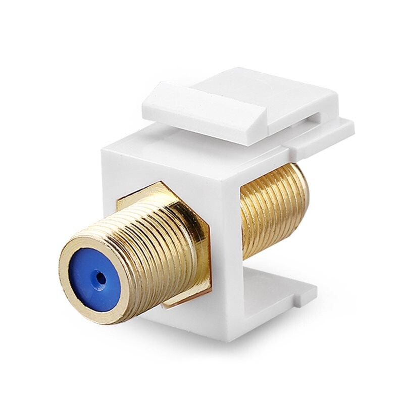 20PCS Coaxial Insert 3GHz F-Type RG6 Coax Insert Changer for Wall Plate ...