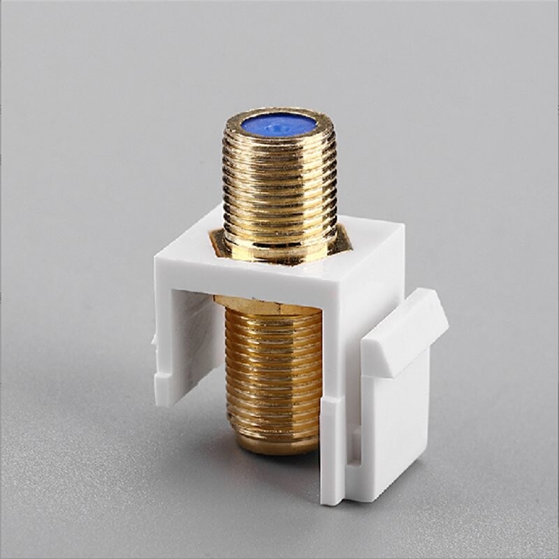 20PCS Coaxial Insert 3GHz F-Type RG6 Coax Insert Changer for Wall Plate ...