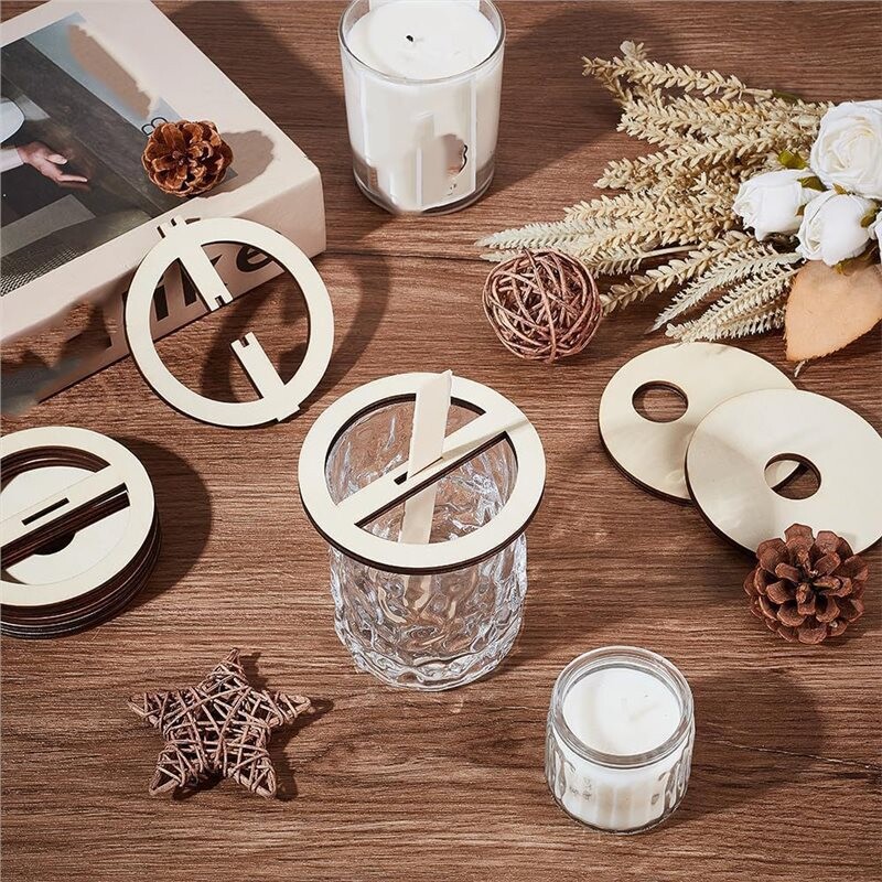 Wick Centering Tool, Wood Candle Wicks Centering Devices Wooden Wick ...